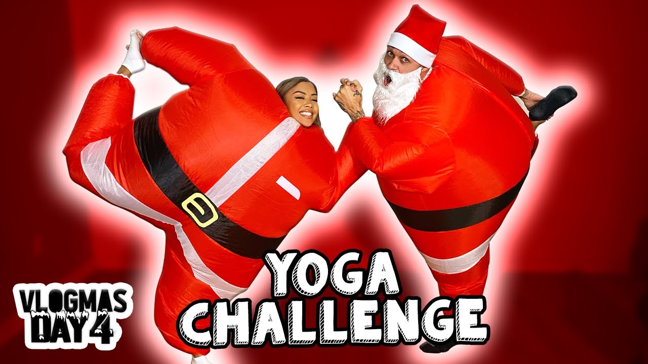 Yoga Challenge - Christmas Edition! - YouTube