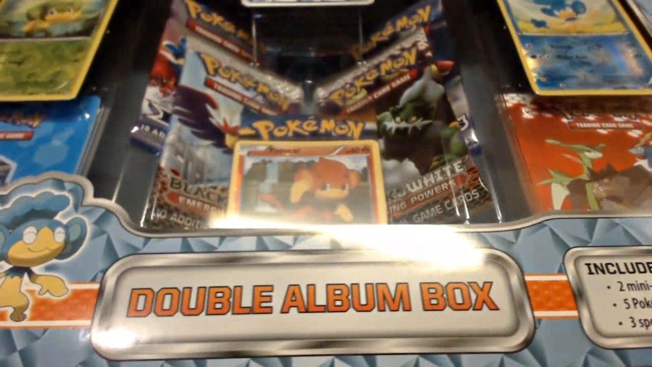 Opening a Pokemon Black & White Double Album Collection Box!!!! - YouTube