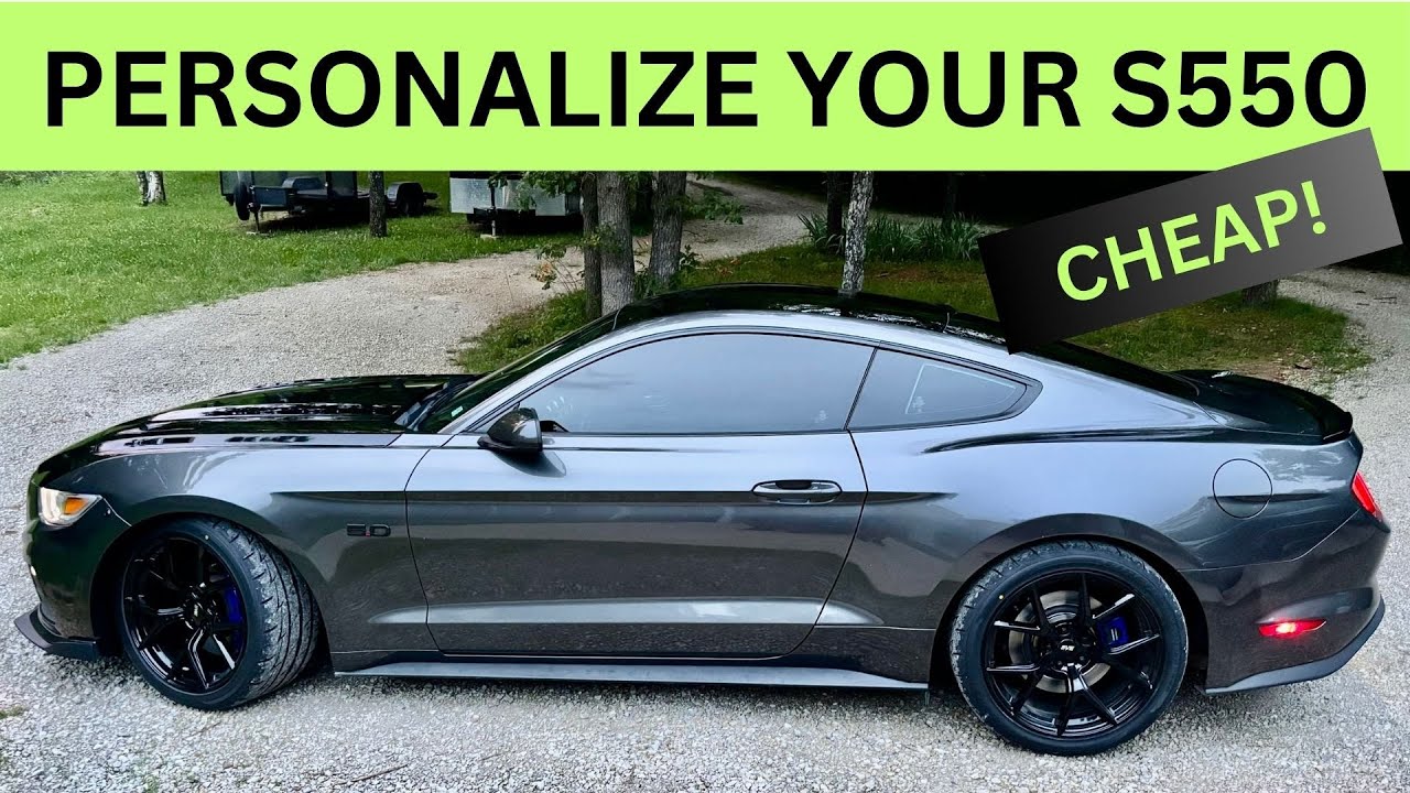 5 CHEAP MODS TO PERSONALIZE YOUR S550 - YouTube