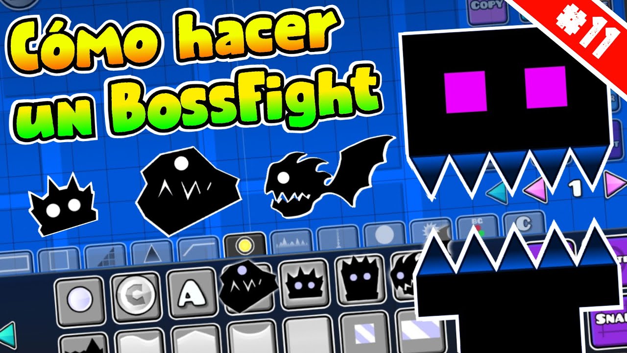 CLASES en Geometry Dash #11 | ¿CÓMO CREAR UN BOSSFIGHT?