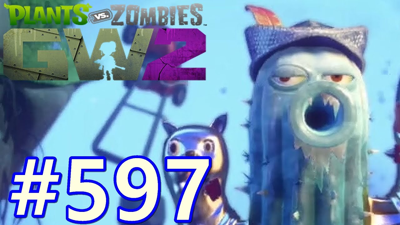 어이구야. 가든워페어 2 #597.Ice Cactus / Plants vs. Zombies: Garden Warfare 2 ...
