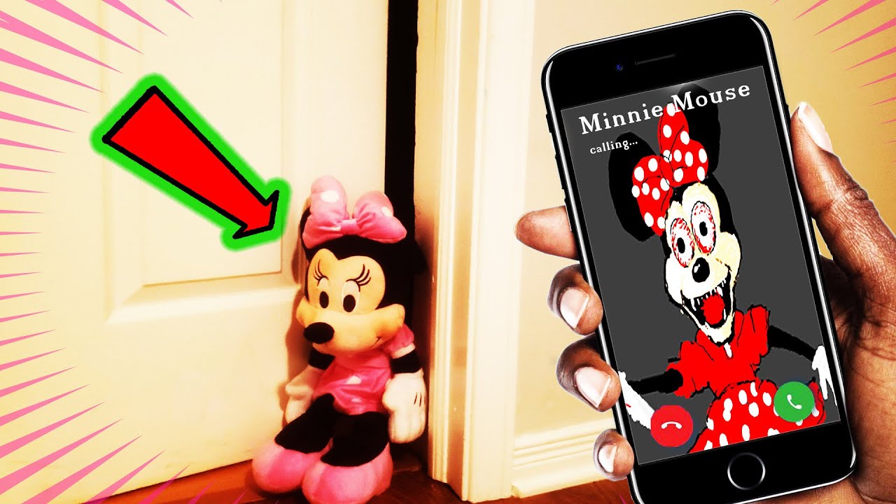 Haunted Minnie Mouse Strikes Again Facetime Call Minnie Mouse At 3 Am