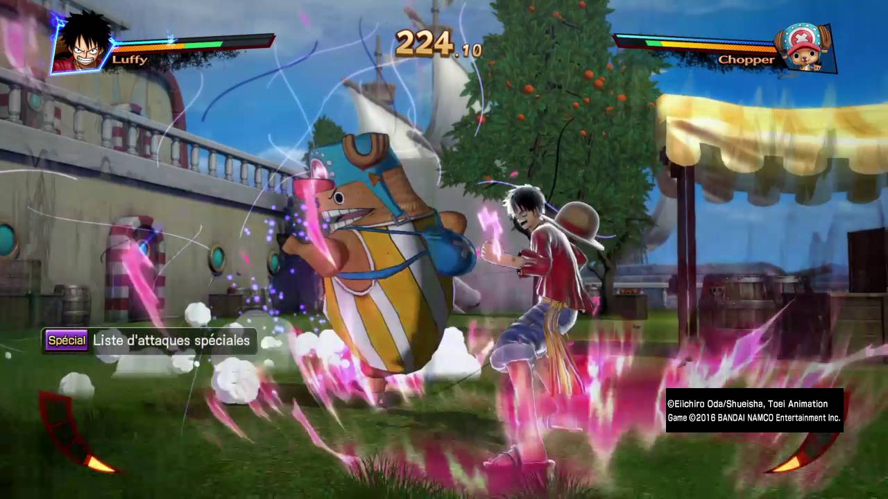 Luffy Vs Chopper ONE PIECE BURNING BLOOD - YouTube