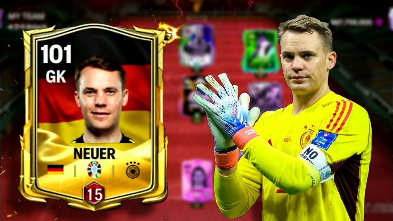 Best GK In FC Mobile 😱 Manuel Neuer Review | Euro 2024 | fc mobile best ...