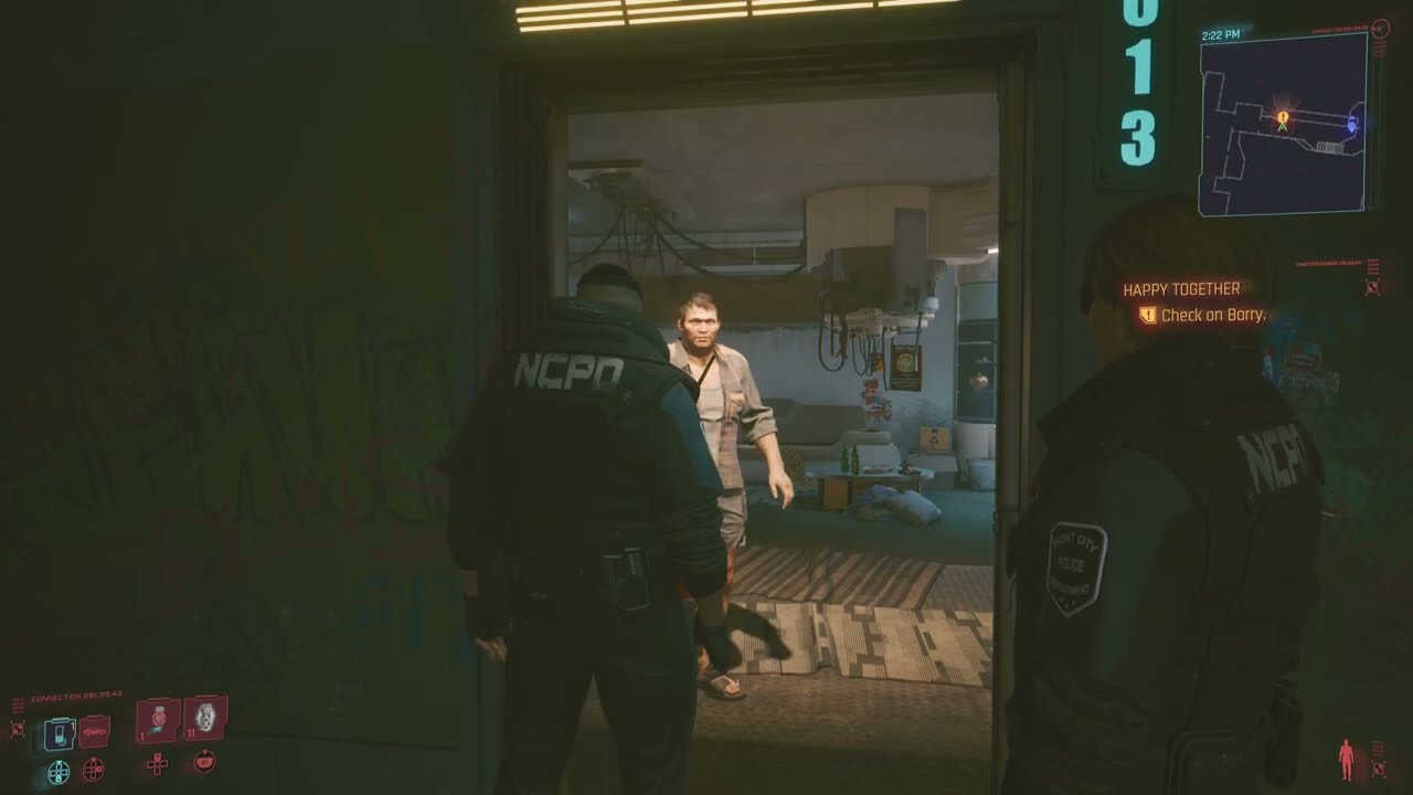 Cyberpunk 2077_Helping Barry Move On! Part 2 - YouTube