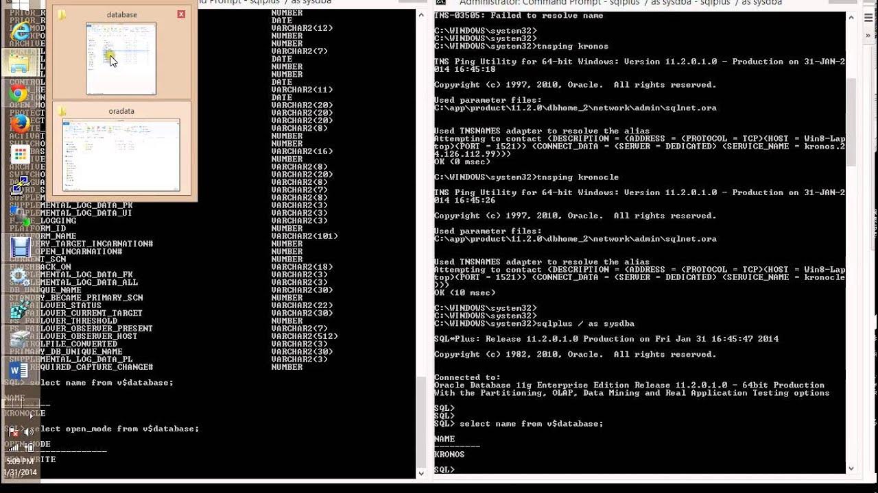 Oracle 11g Database Cloning using RMAN Pt 3 of 3 - YouTube