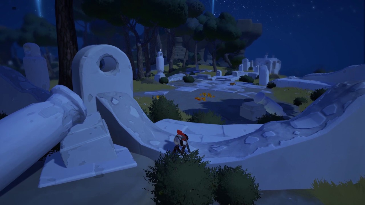Rime - The Fox Statue Puzzle & Exploration - YouTube
