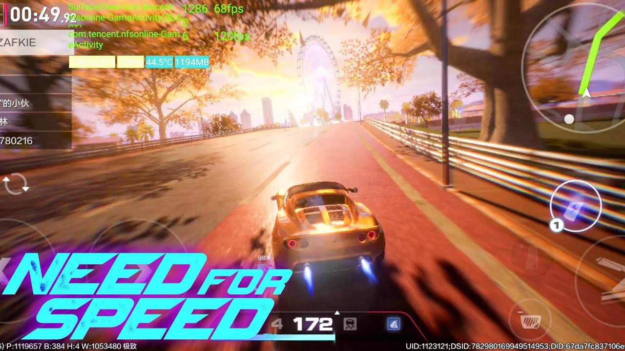 Need For Speed Mobile Beta | Snapdragon 888 FPS & Temperature Test ...