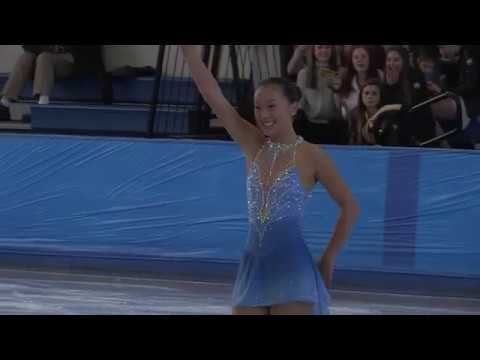 Iris Zhao 2019 New England Regional Champion Junior Long - YouTube