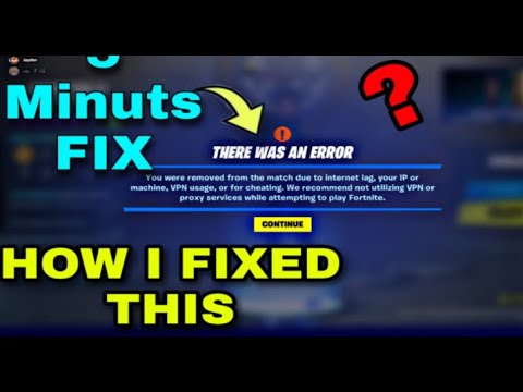 *NEW* OCT 2021 HOW TO FIX FORTNITE VPN/BUS KICK HWID SPOOFER - YouTube