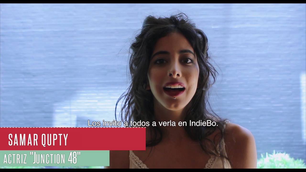 Samar Qupty invita a ver Junction 48 en #IndieBo2016 - YouTube