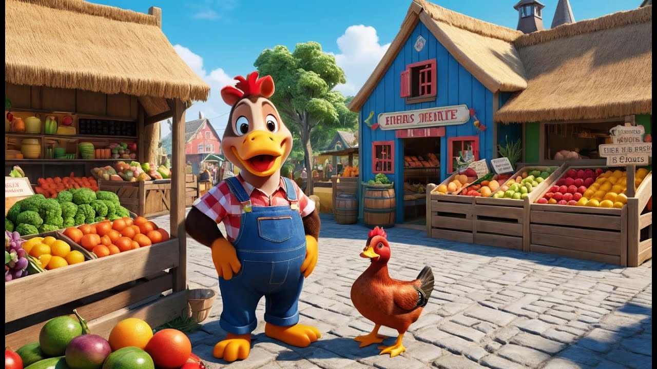 To Market, To Market Rhyme Song | Popular Nursery Rhyme | Educational ...