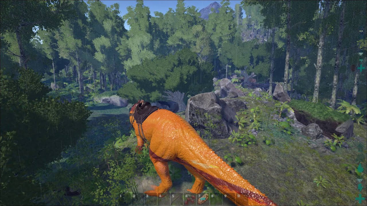 How to Kill a Wild Giga in Ark survival Evolved - YouTube