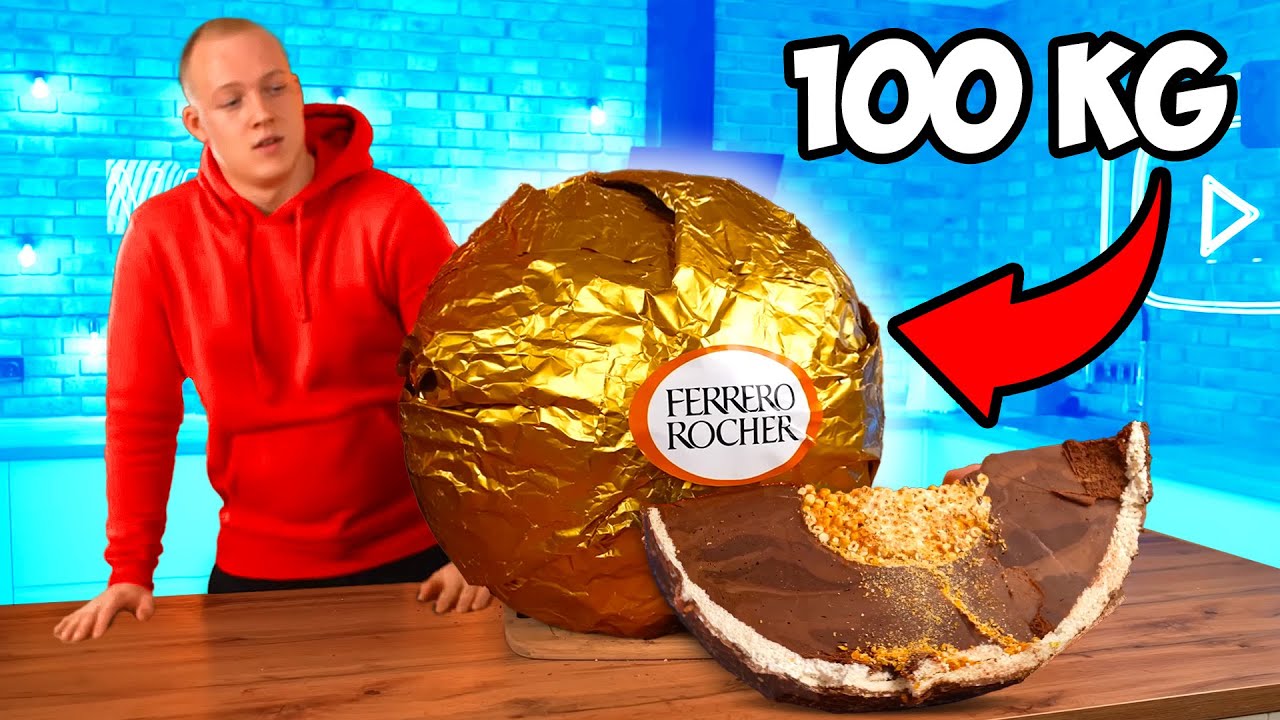 Giant Ferrero Rocher | How To Make The World’s Largest DIY Ferrero ...