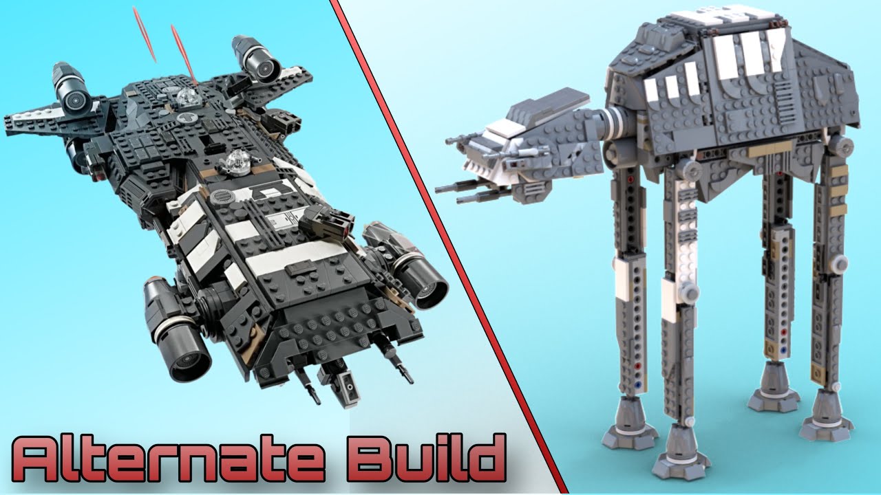 Lego Star Wars 75374 Skeleton Crew AT-AT Alternate Build! - YouTube