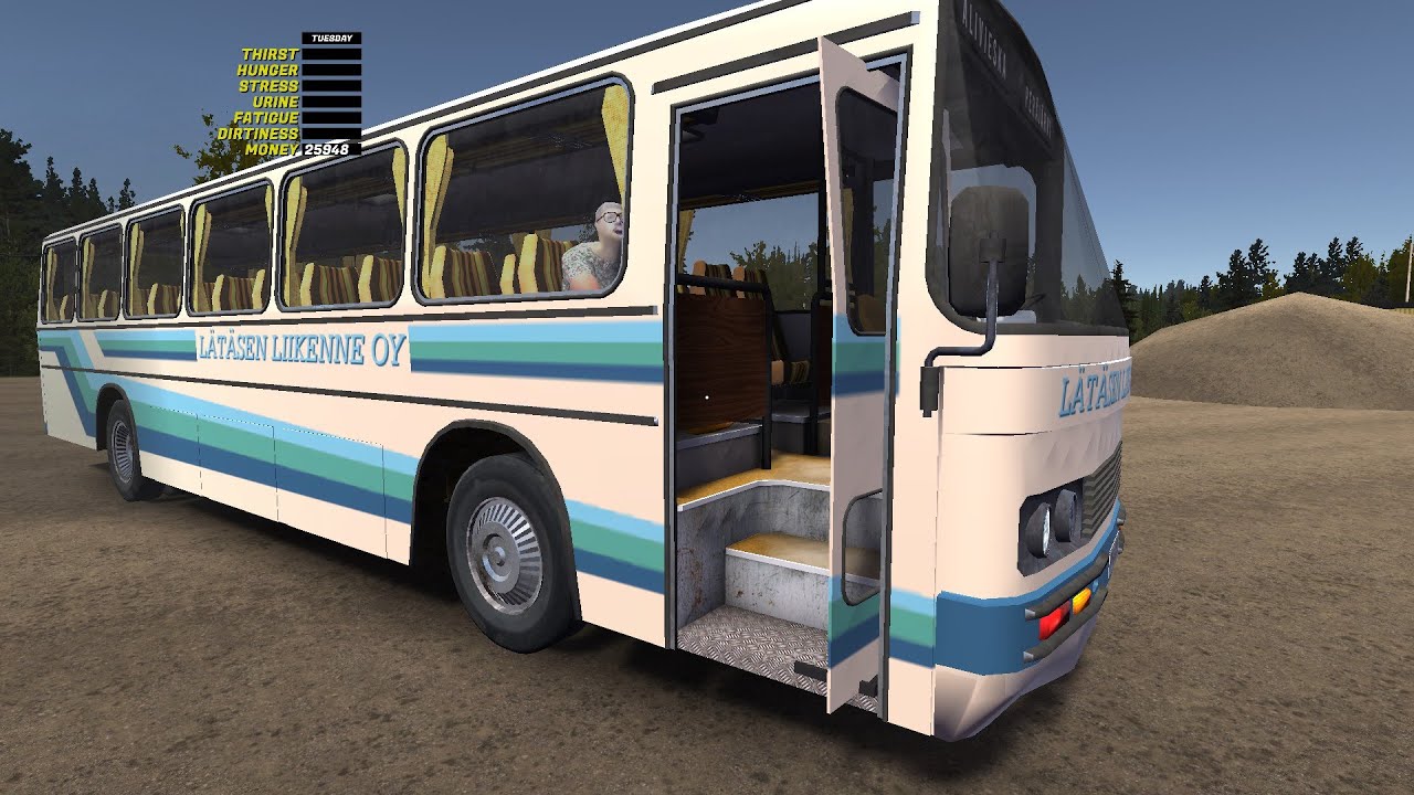 DRIVEABLE BUS MOD - My Summer Car - YouTube