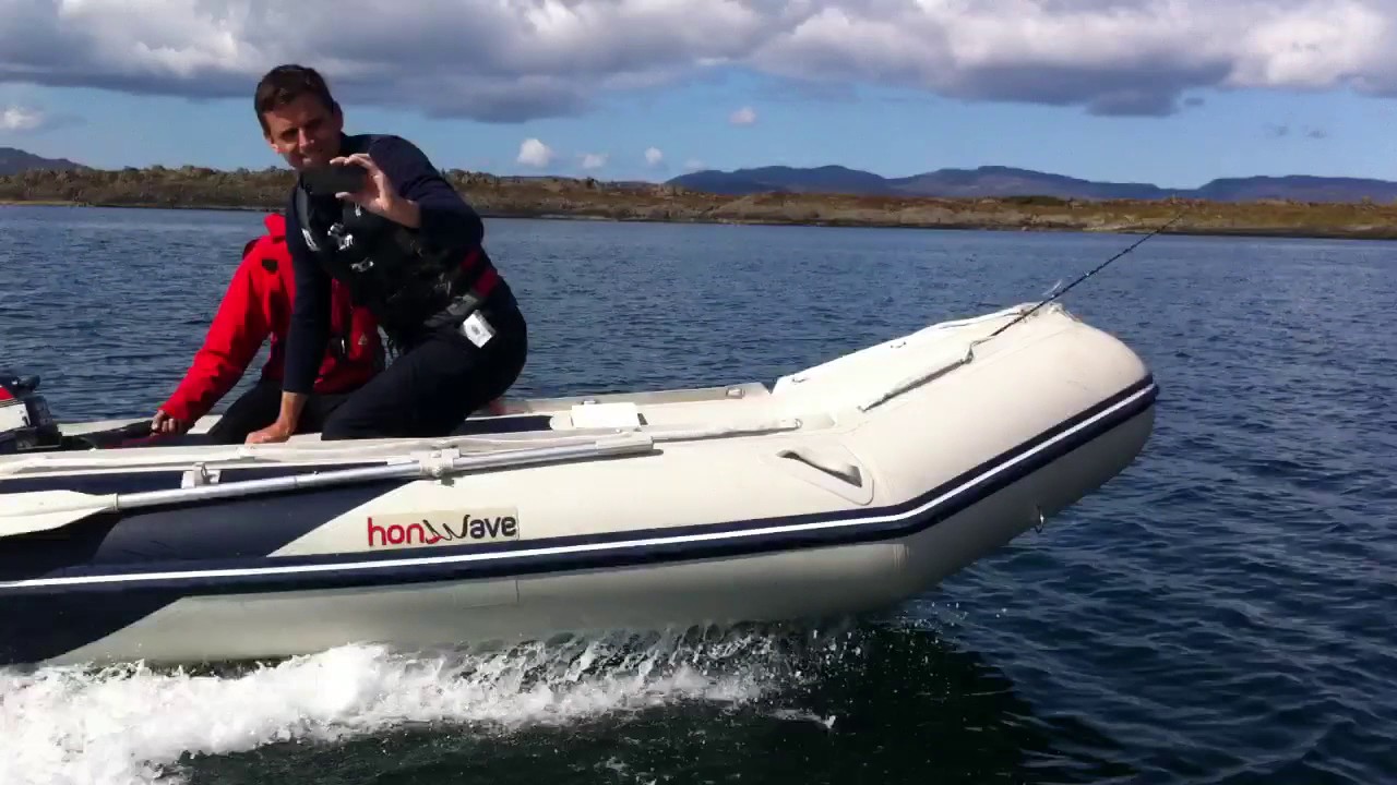 Honwave T32 with Yamaha 15hp - YouTube