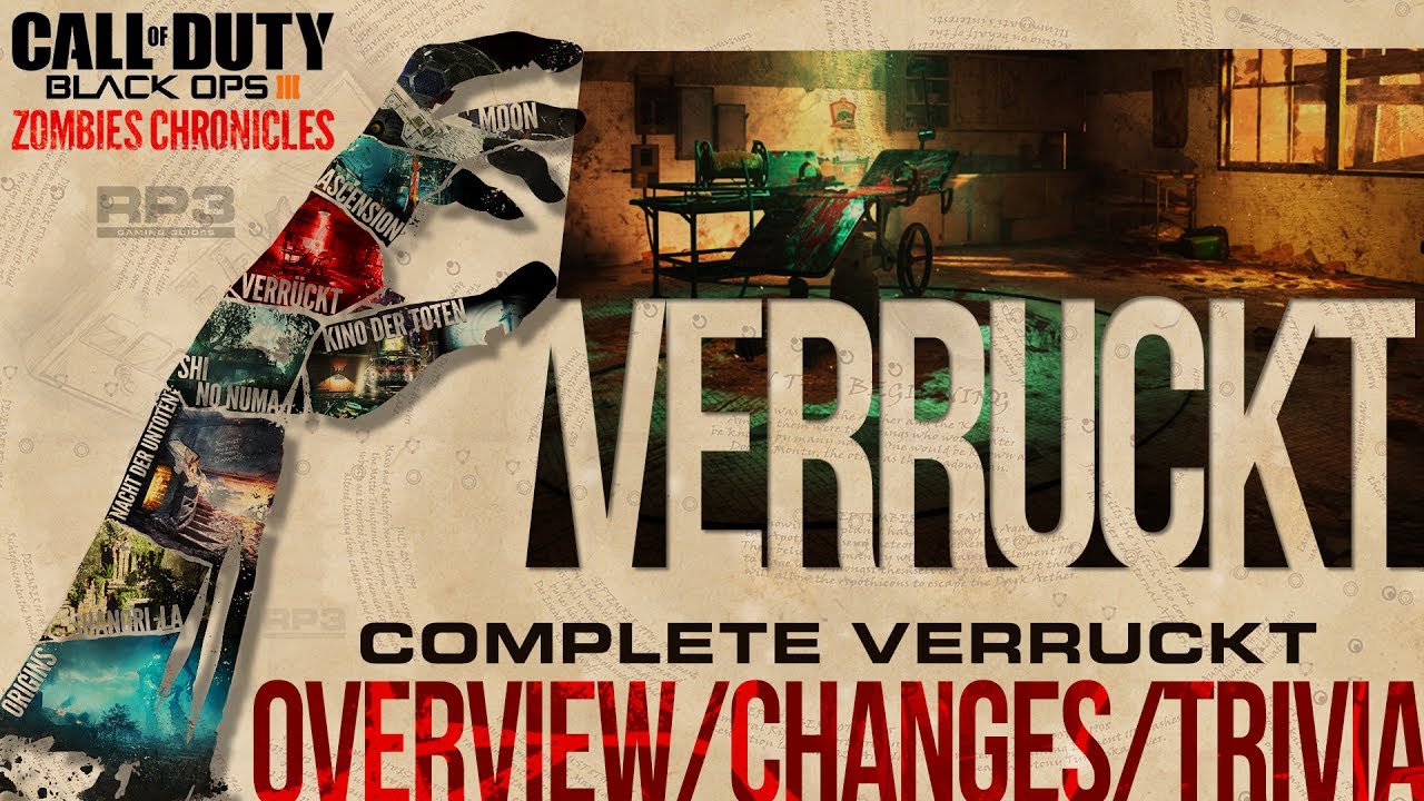 VERRUCKT FUNFACTS/OVERVIEW/CHANGES! (Pt 1 of Complete Map Breakdown ...