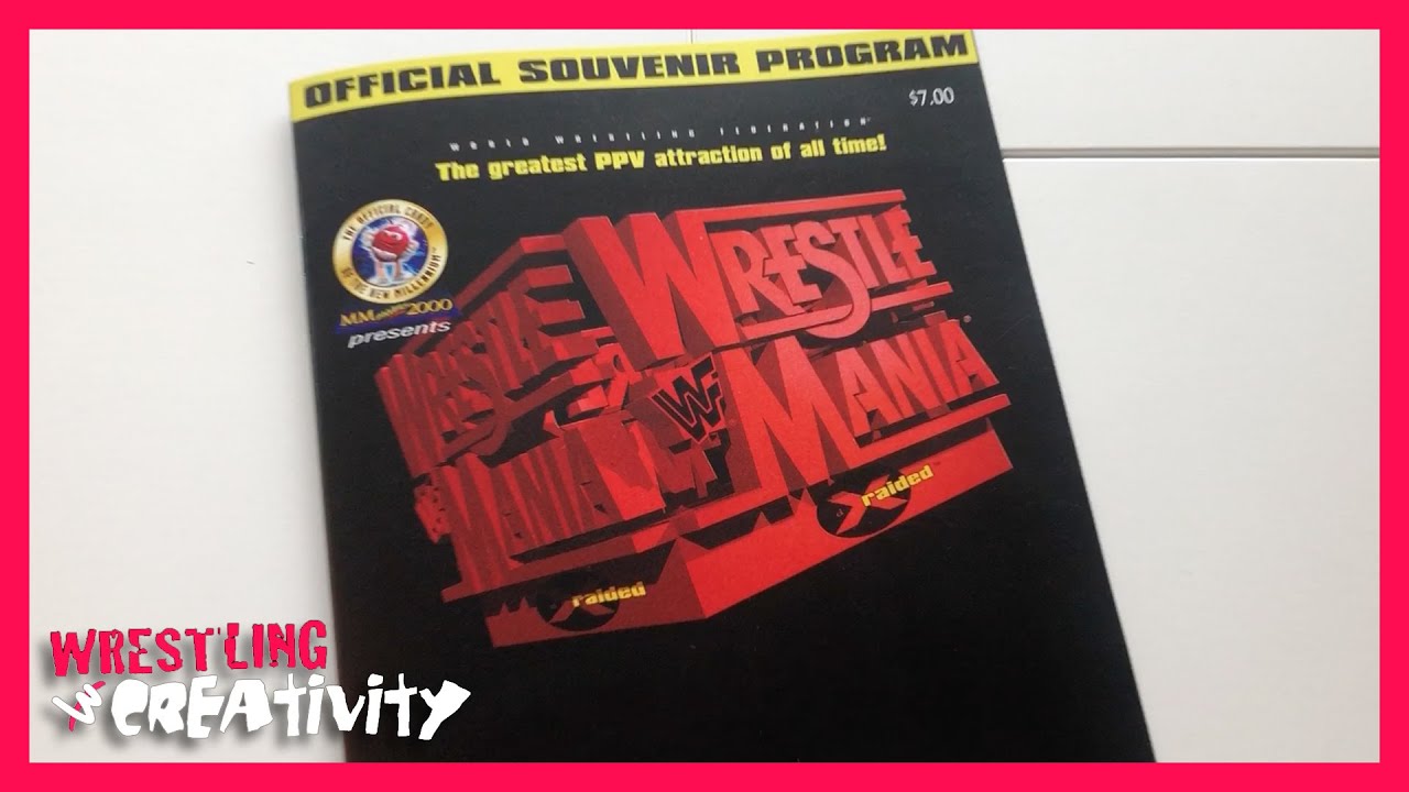 WWF WrestleMania 14 1998 DX-Raided CUSTOM PPV Program (Hand-made WWE ...