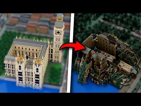 LEGO Big Ben Wreckage Evolution