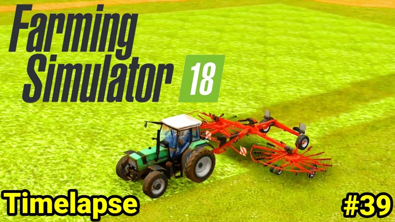 Fs18 Farming Simulator 18 Harvesting And Selling Canola & Feeding Cows ...