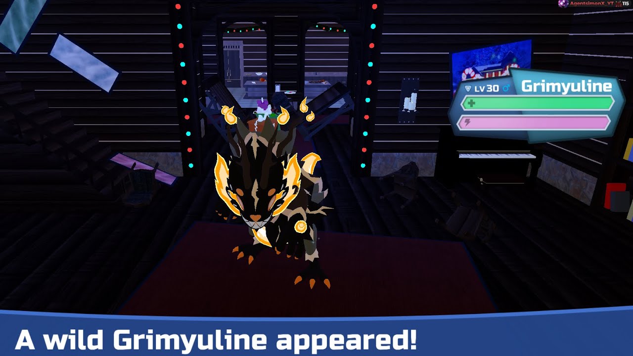 Alpha Burning Yule Grimyuline [Set encounter] — Loomian Legacy Rare ...