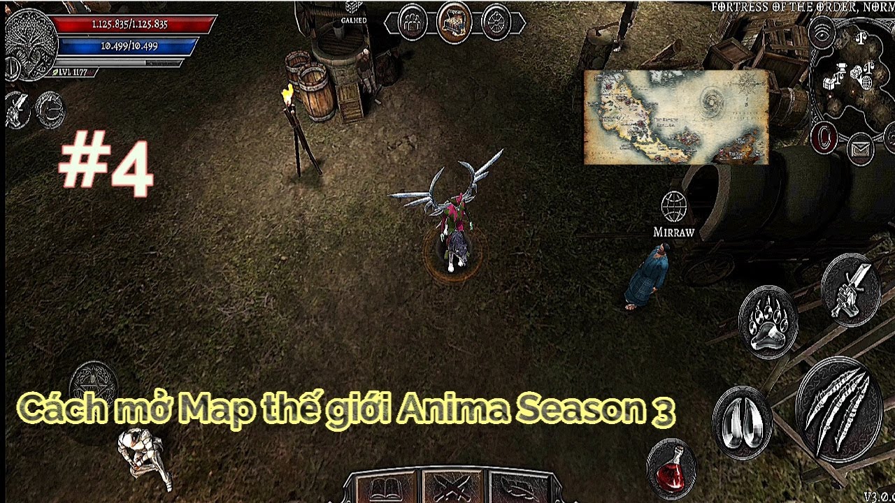Cách Mở Map Thế Giới Anima Season 3 - YouTube