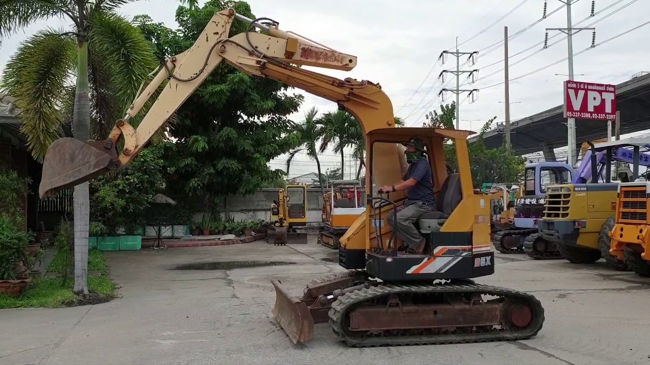 รถขุด Yanmar B5X by VPT MACHINERY CO.,LTD - YouTube