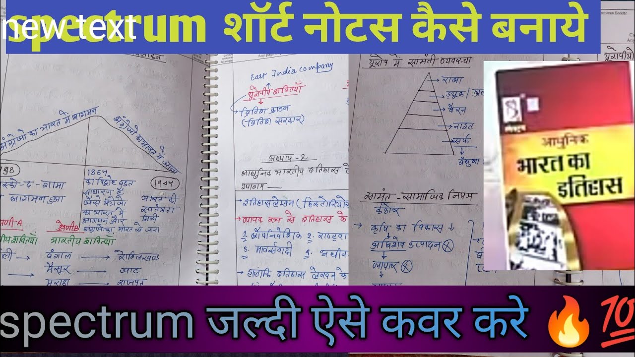 upsc के लिए spectrum जल्दी ऐसे कवर करे#ias#upsc#civilserviceexam #ips # ...