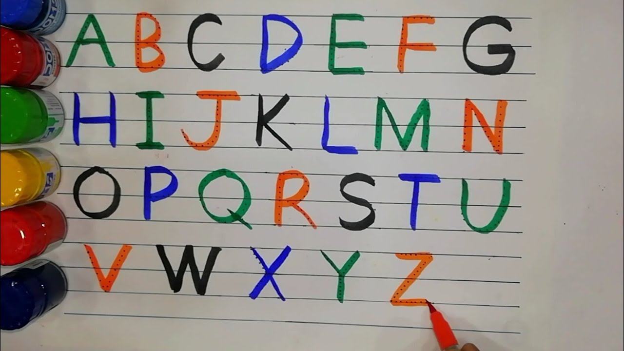 ABC, Abc songs for children |A for apple to z for zoo| abcd alphabet ...
