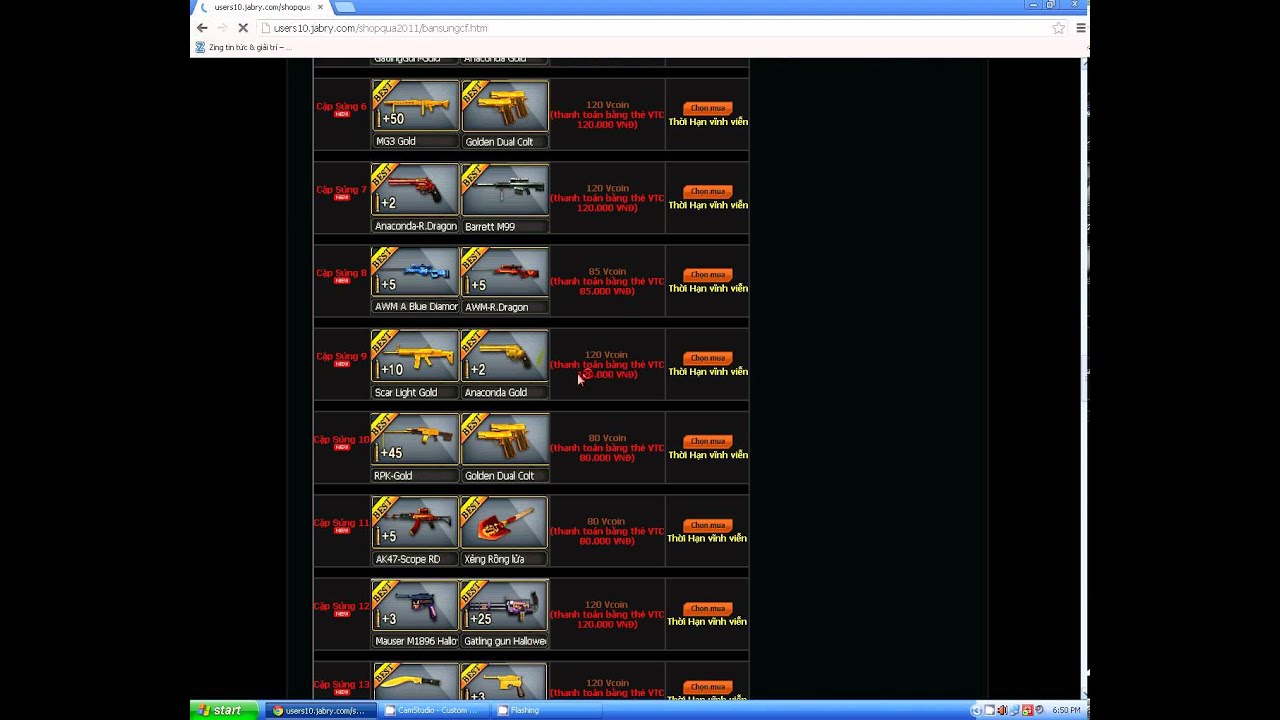 chet nguoi khi mua sung cf wed - YouTube