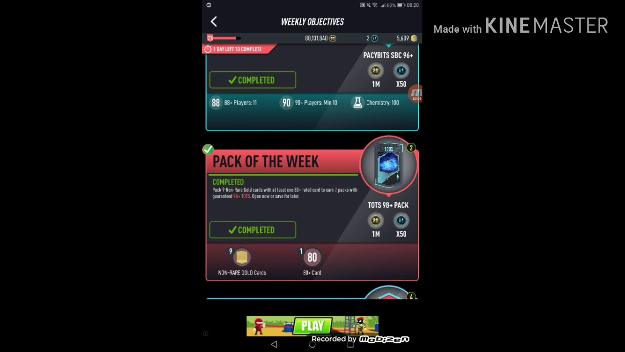 Pacybits 20 pack of the week completed - YouTube