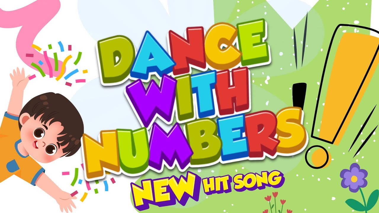 🎉 DANCE WITH NUMBERS🕺 FUN & EASY Learn to Count 1–10 | Dance Kids Songs ...