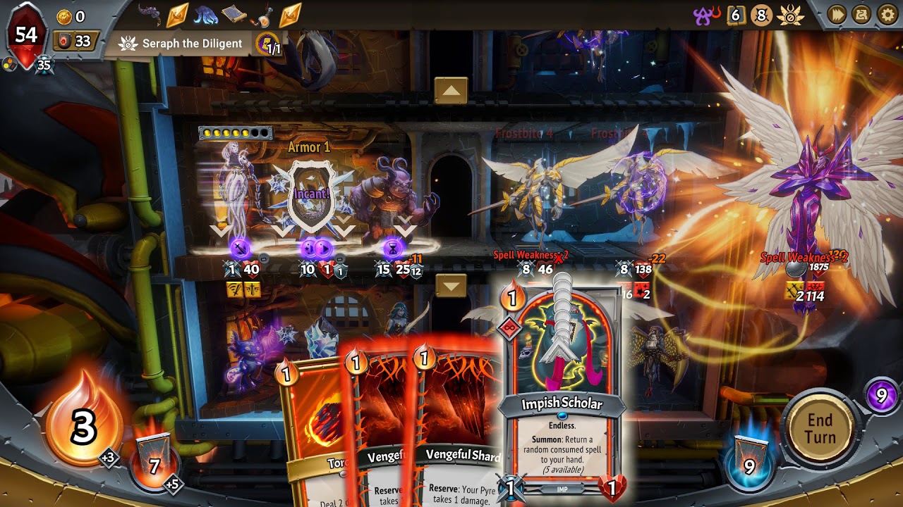 Monster Train: Stupidly Close Seraph Fight - YouTube