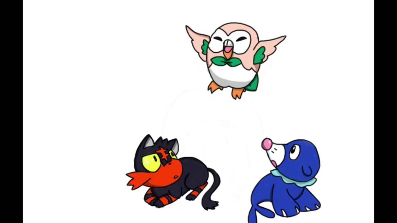 [Pokémon Animation] - You Spin Rowlet Right Round - YouTube