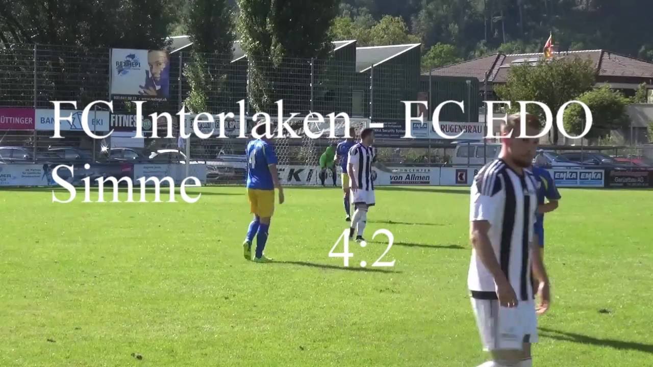 FC Interlaken - FC EDO Simme 4:2 - YouTube