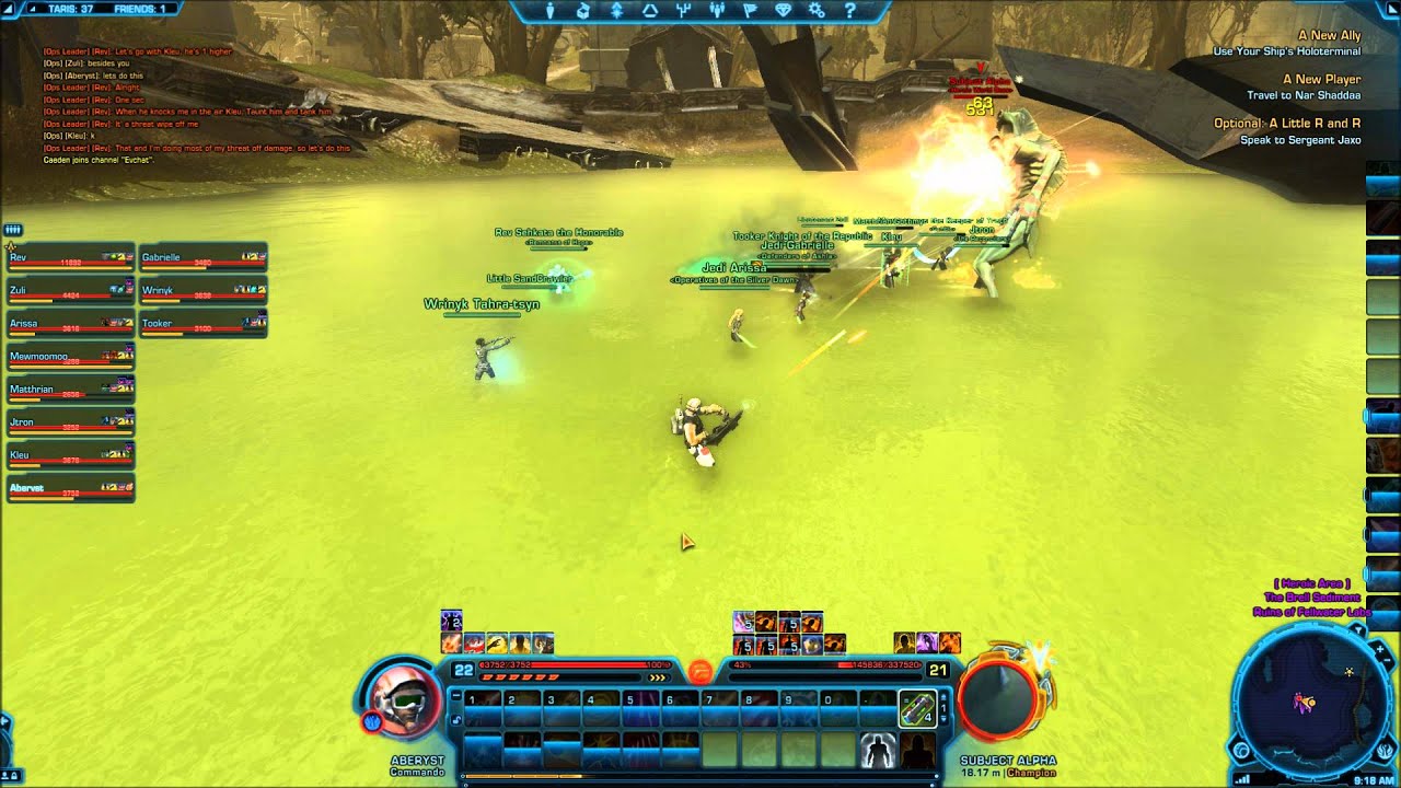 SWTOR Subject Alpha - YouTube