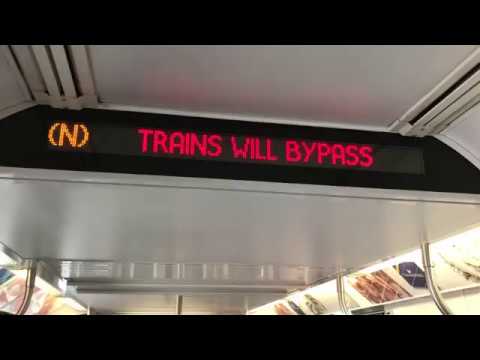 R160 (N) Express Train Fastrack announcement - YouTube