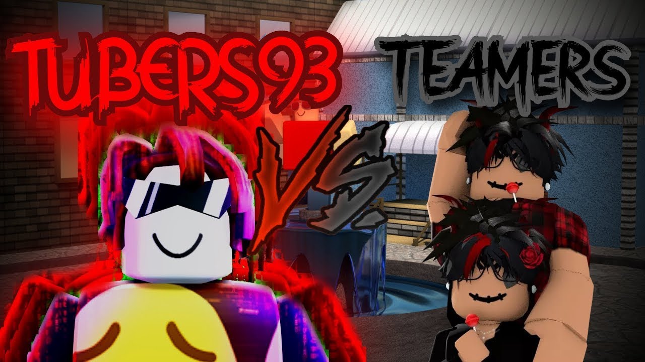 [ROBLOX] TUBERS93 vs Teamers In Murder Mystery 2 (CRAZY HACKS!!) - YouTube