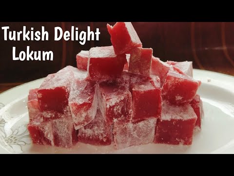 Turkish Delight Recipe| how to make perfect Turkish Delight at home ...