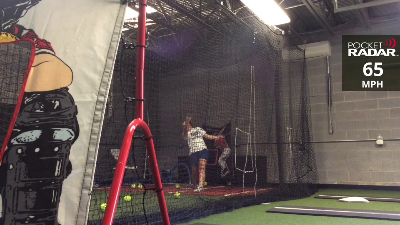 Macie Bell Exit Velo 64-69mph - YouTube