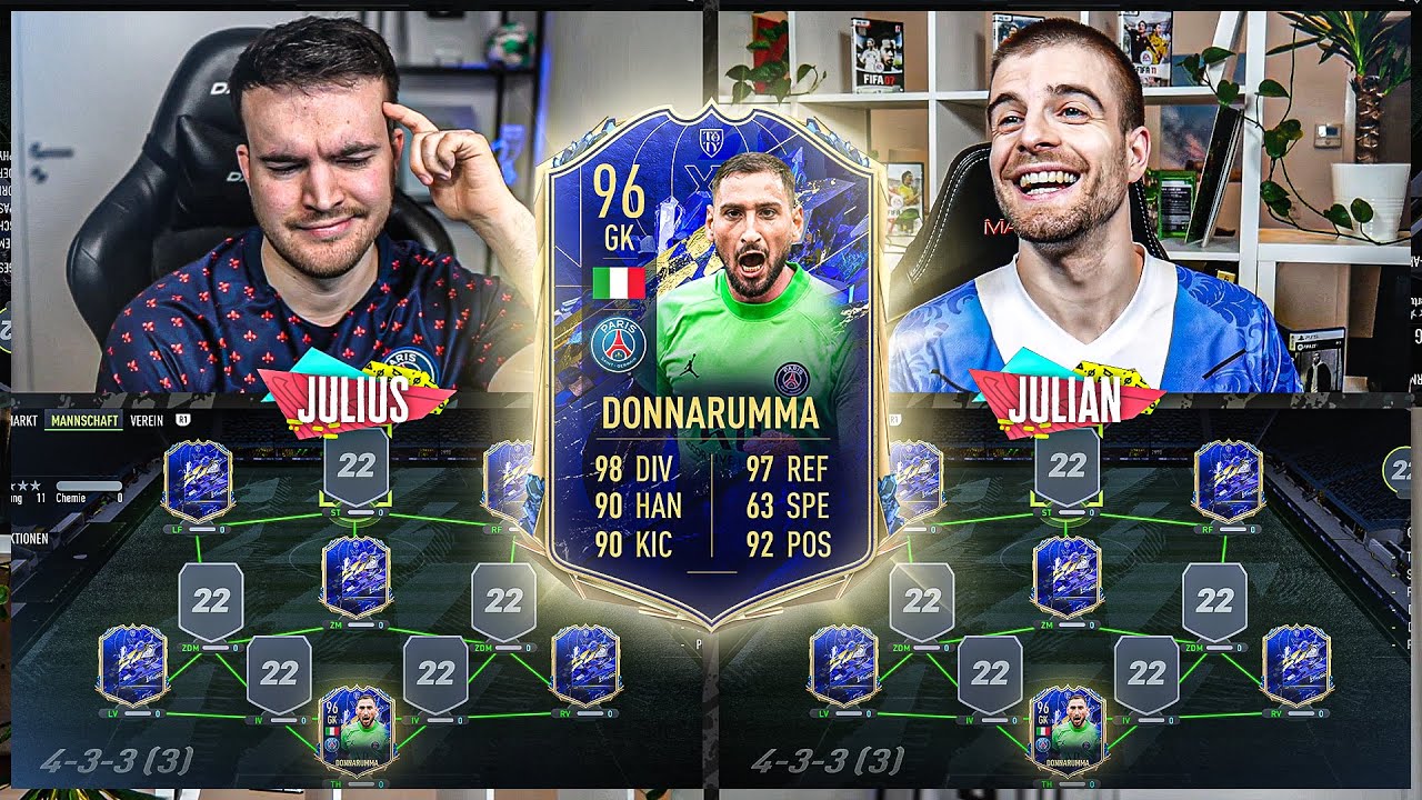 FIFA 22: DONNARUMMA TOTY Mind the Gap 🔥😎🧤 - YouTube