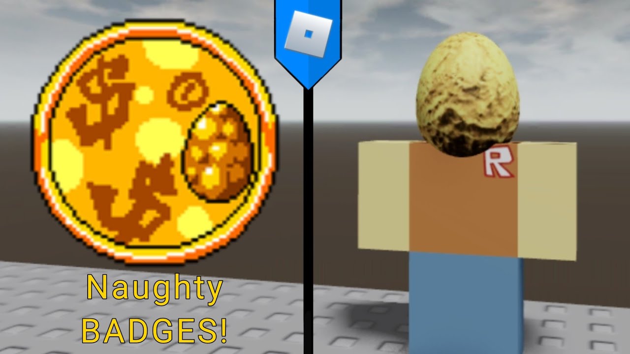 HOW TO GET Naughty BADGES! Untitled Sandbox Game (ROBLOX) - YouTube