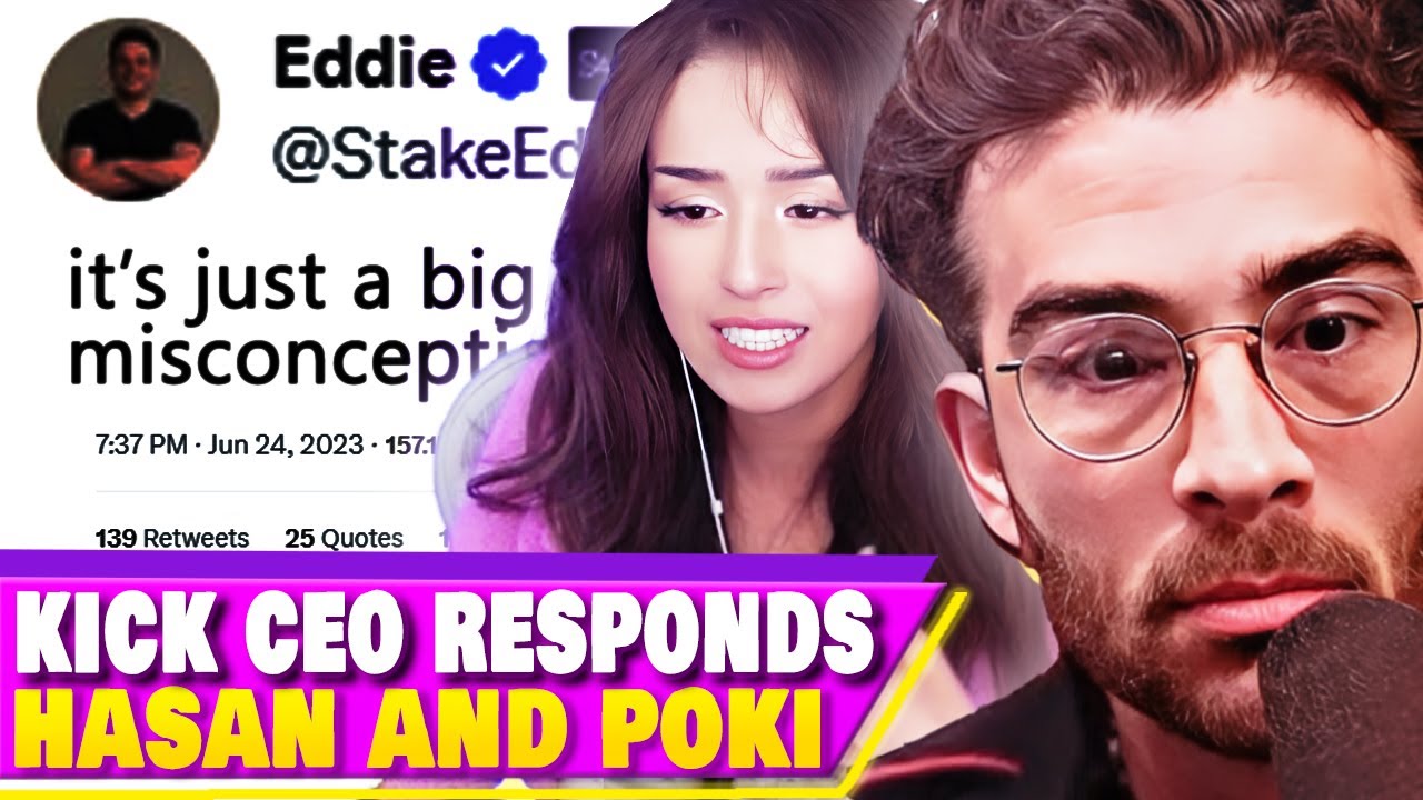Kick CEO Responds to Hasan and Pokimane Debate