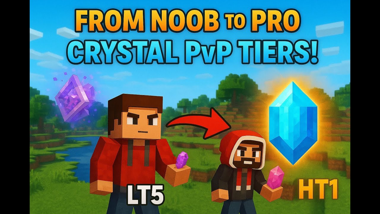 🔥 Beating EVERY Crystal PvP Tier (LT5 HT1) - YouTube