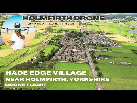 Hade Edge near Holmfirth, Yorkshire, UK - Drone Flight - YouTube