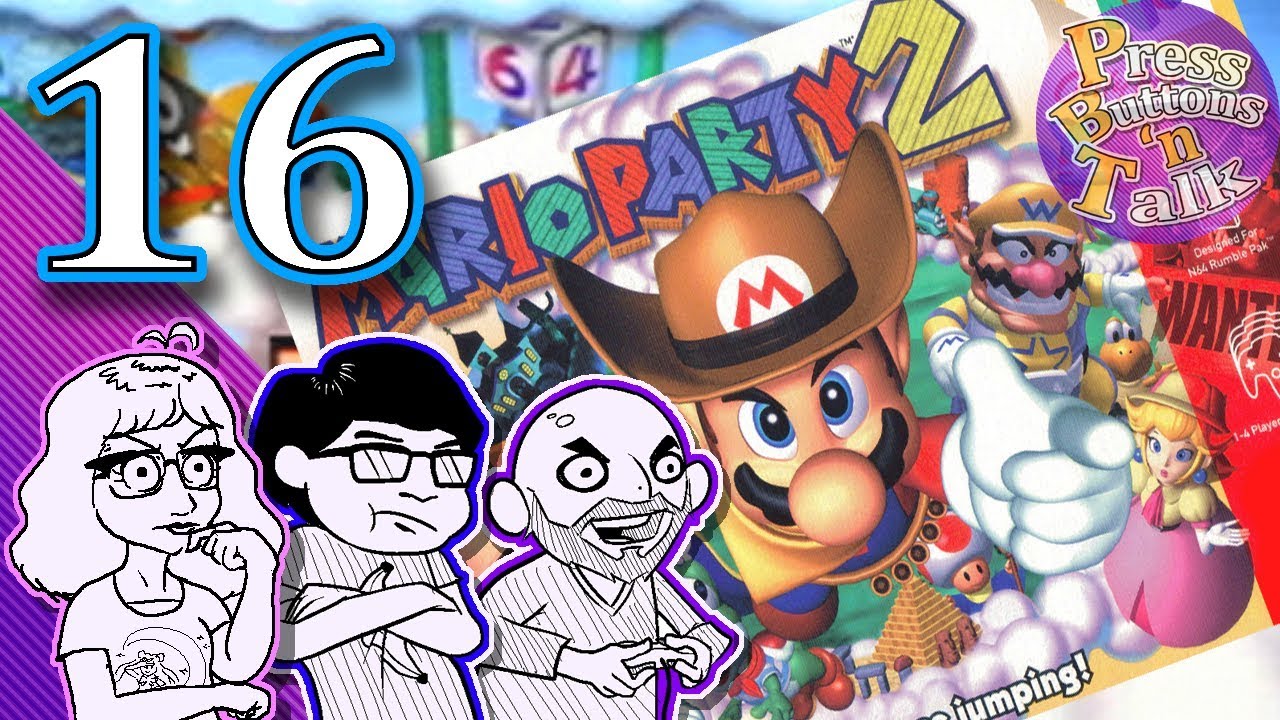 Mario Party 2, Ep. 16: Toad Inside of a Box - Press Buttons 'n Talk ...