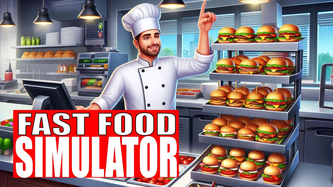NEW Fast Food Simulator Game Is COOL - YouTube