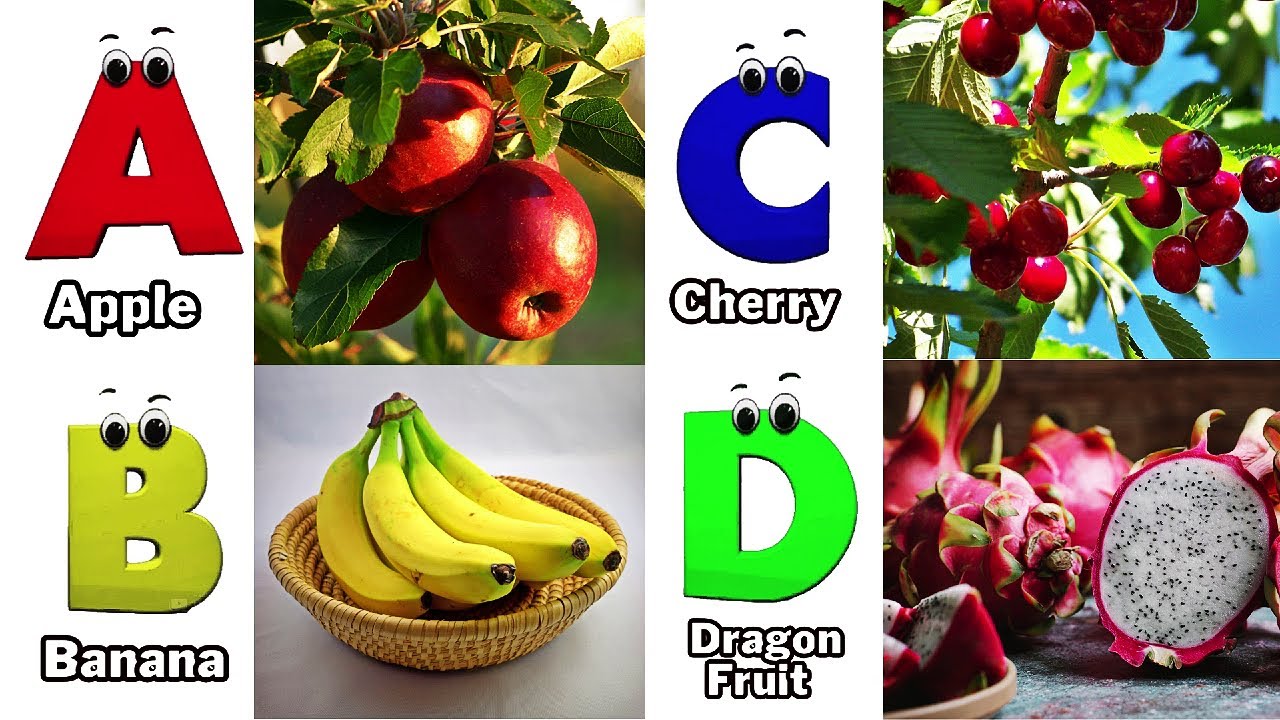 Learn Colors and Fruits for Kids | Fruits Song | Colors Song | Toddlers ...