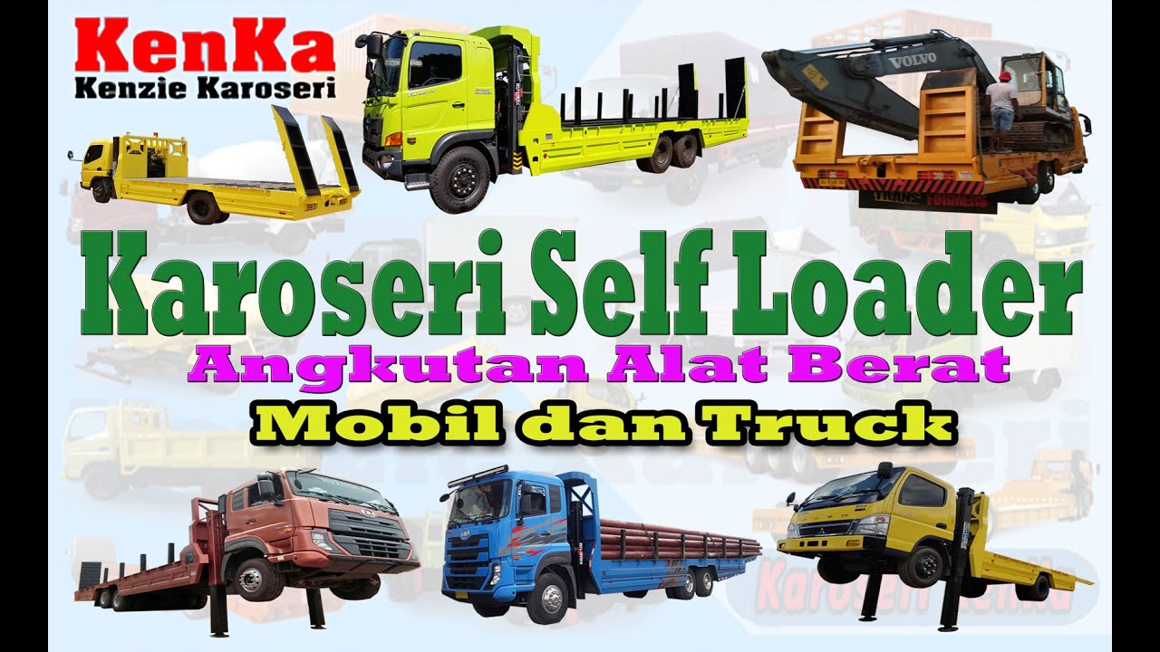 Karoseri Mobil dan Truck Self Loader - YouTube